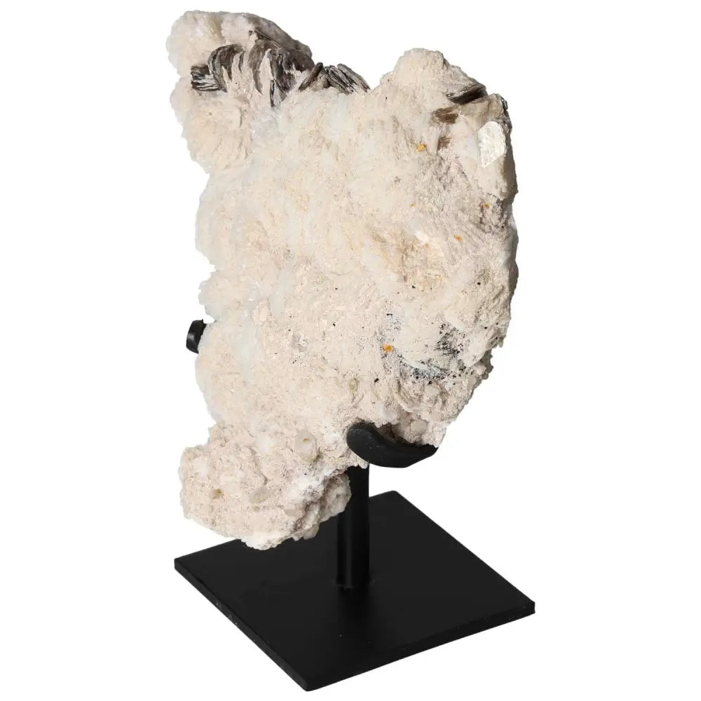 Rough Mica With Albite with Metal Stand - Sylvia Crystals Sp. z o.o ...